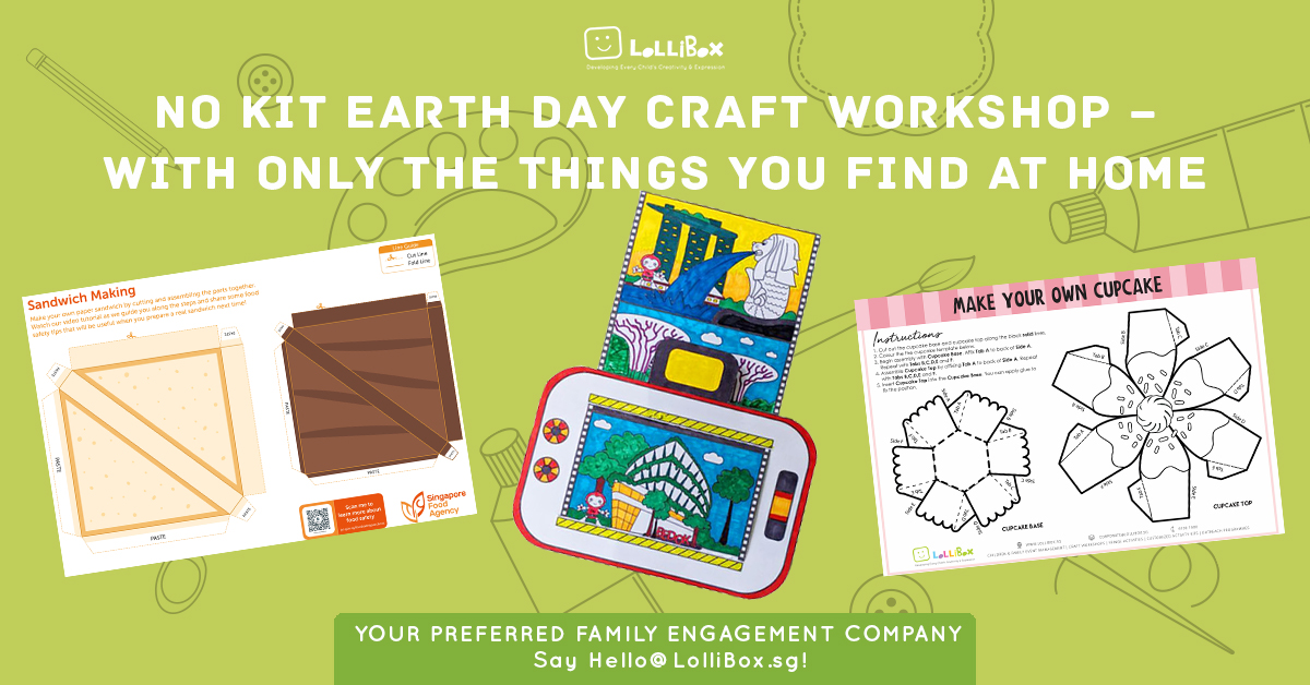 No Kit Earth Day Craft Workshop | Earth Day Customized Activity Kits ...